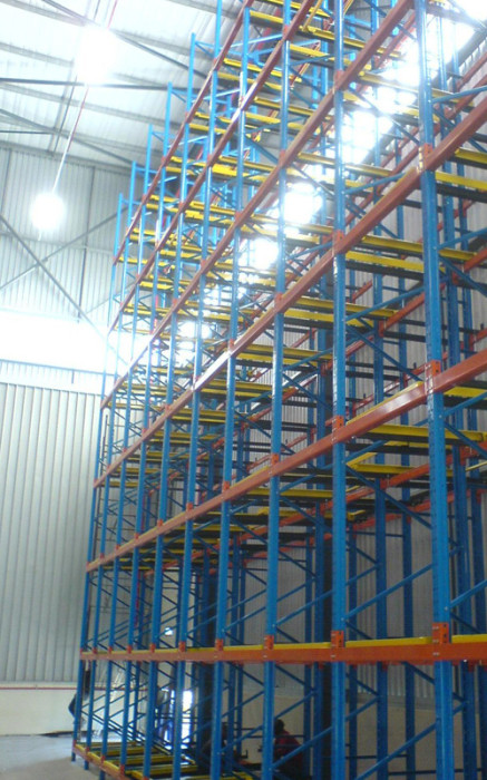 Push-Back Storage Racking » Mr Shelf - Shelving & Racking